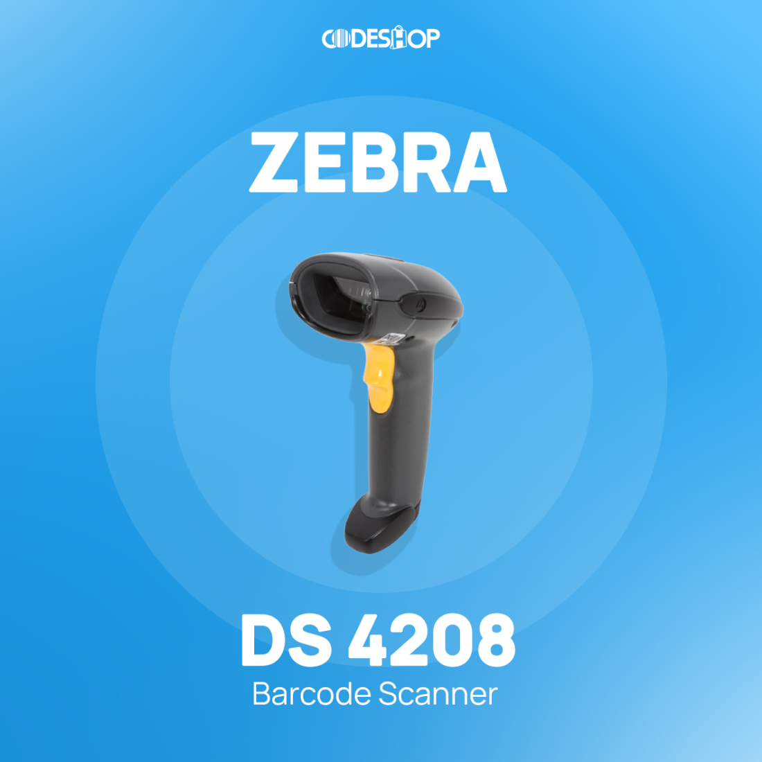 Barcode Scanner 2D Zebra DS4208 - Toko Alat Kasir, Barcode Scanner dan ...