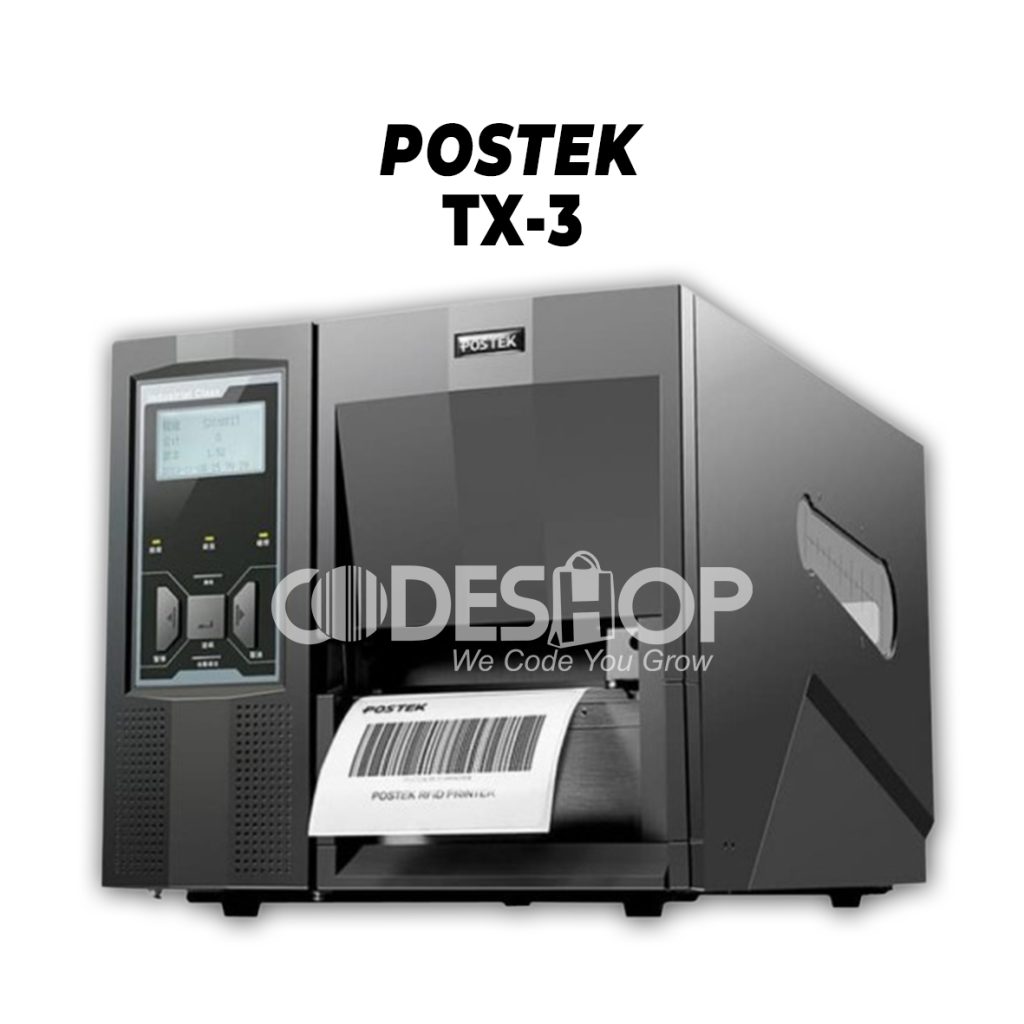 Printer Label Barcode Postek TX3 - Toko Alat Kasir, Barcode Scanner dan Printer ID Card Terlengkap