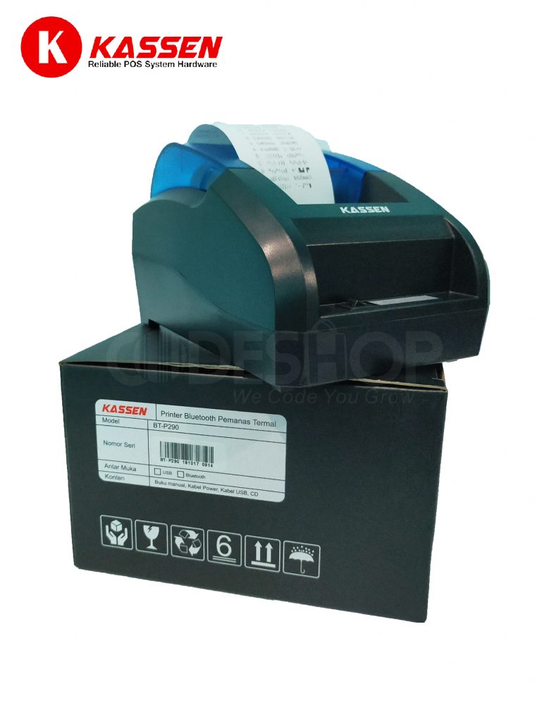 Kassen BT-P290 Receipt Printer - Toko Alat Kasir, Barcode Scanner dan ...