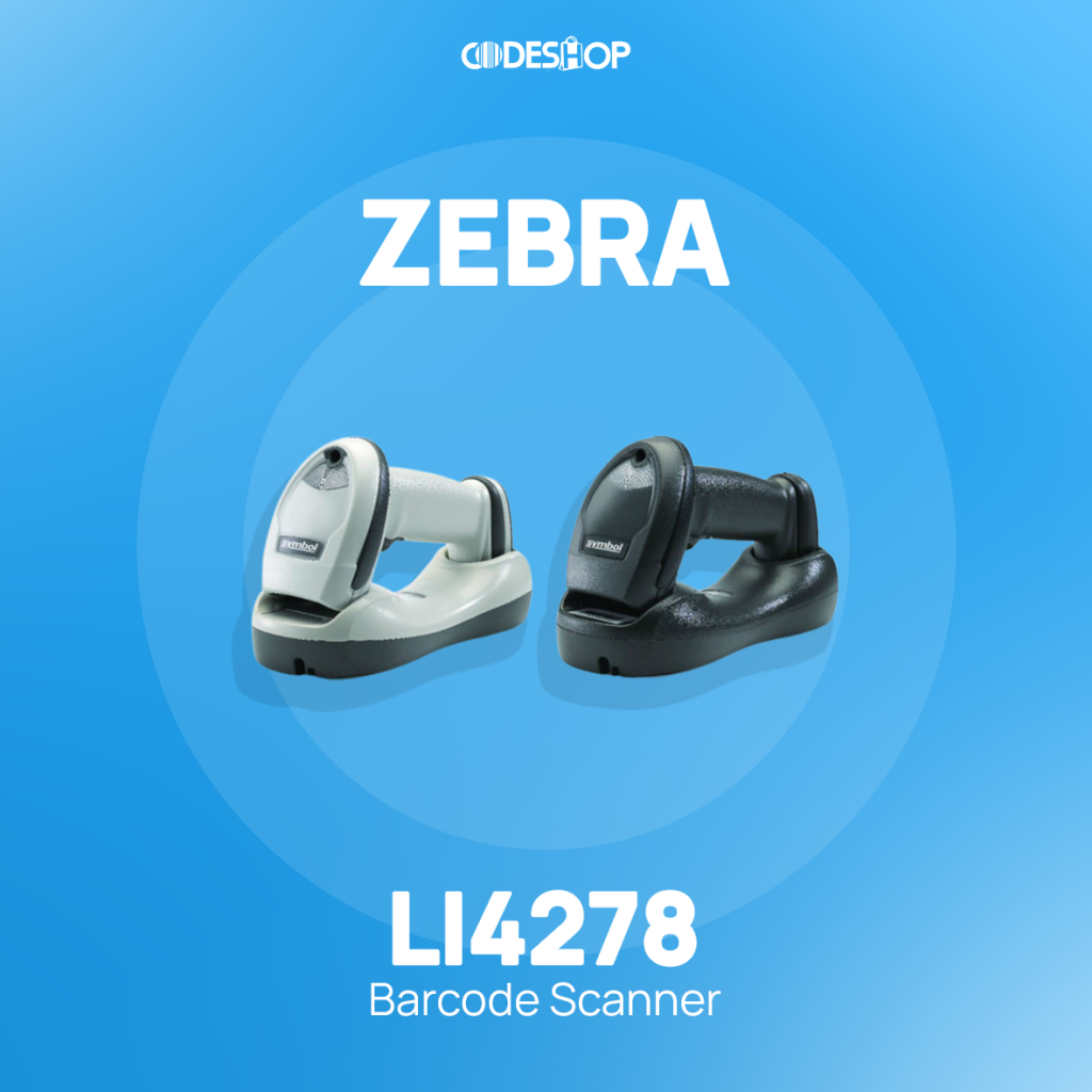 Barcode Scanner 1D Zebra Symbol LI-4278 Wireless USB - Toko Alat Kasir ...
