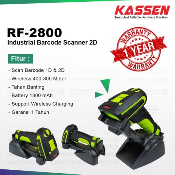 Panduan Penggunaan Scanner KASSEN RF-2800 - Toko Alat Kasir, Barcode ...